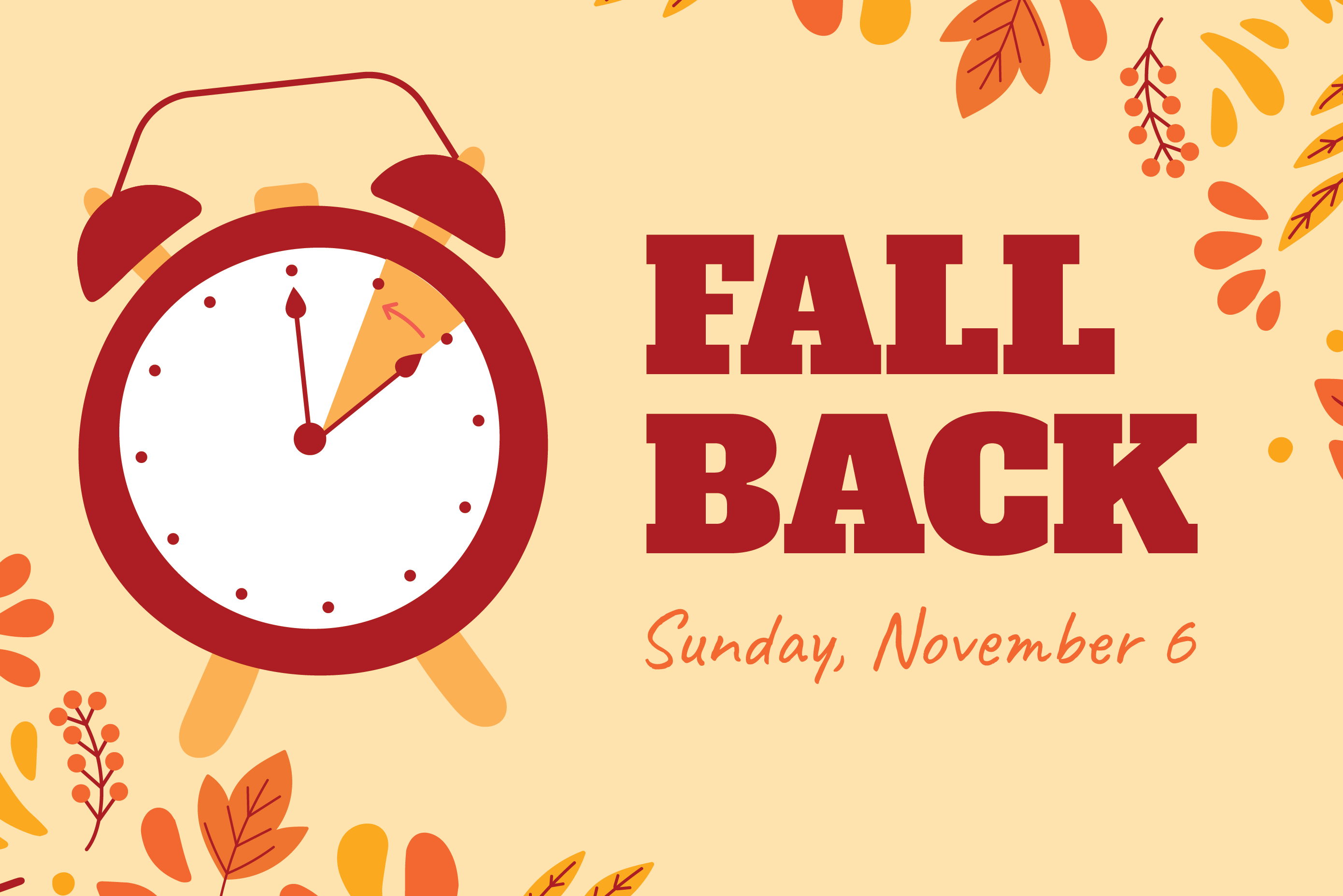 Fall Back This Weekend Ryan Spain Fall Back This Weekend Ryan Spain